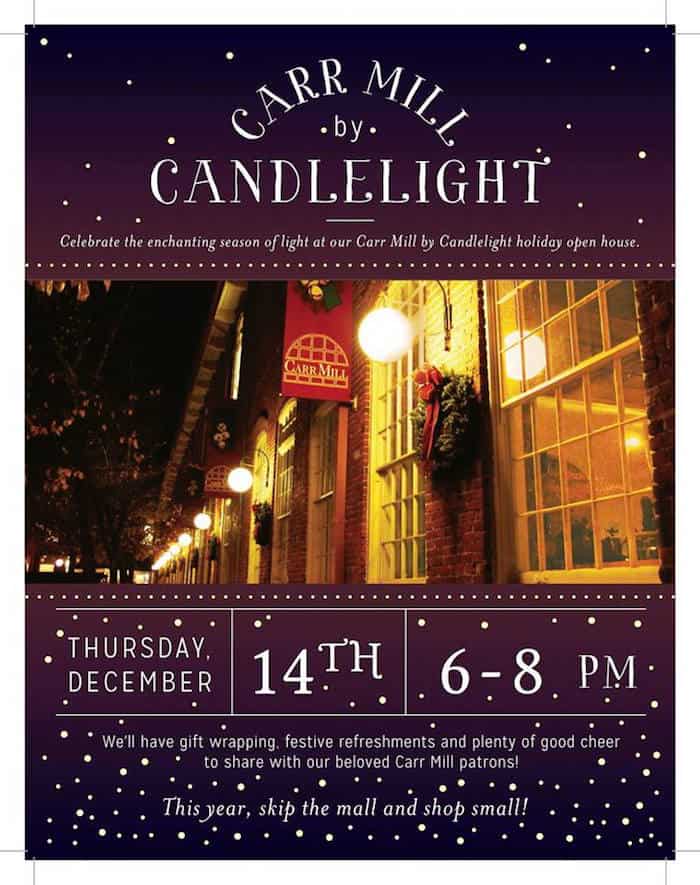 Carr Mill by Candlelight - Triangle on the Cheap