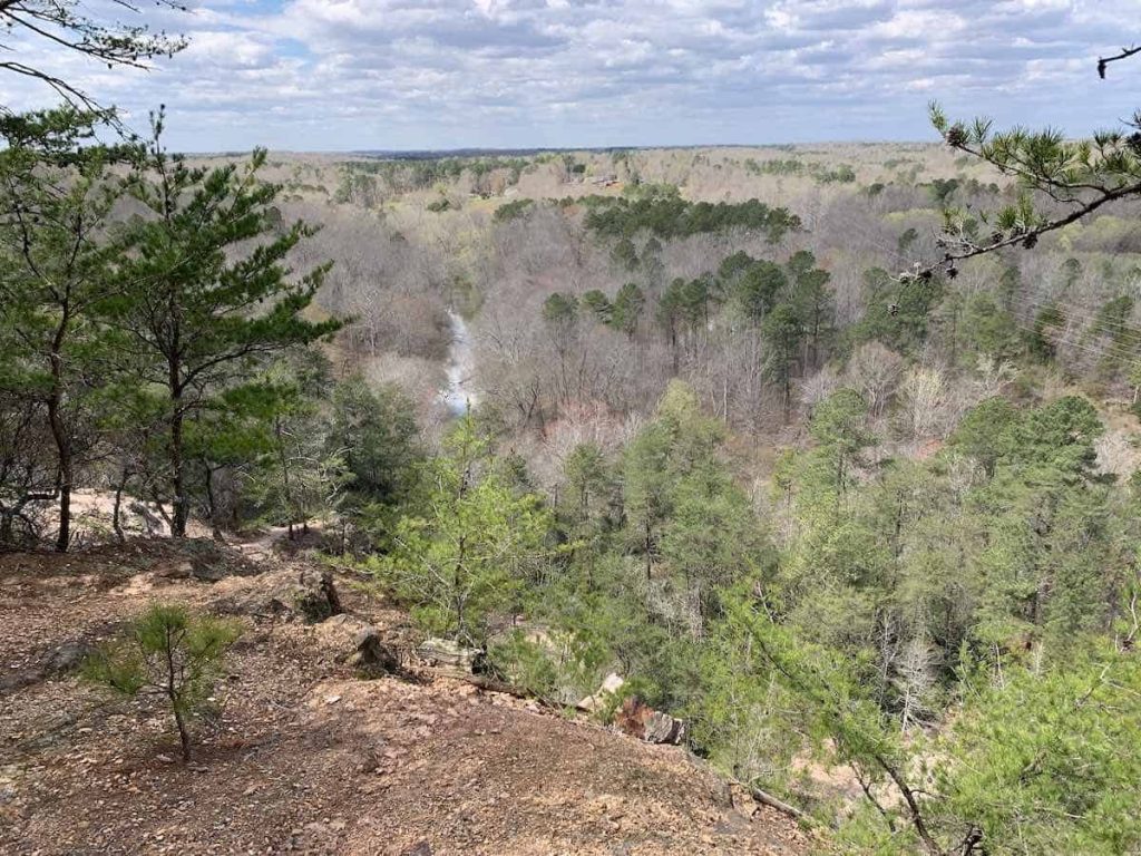 An easy hike to a sweeping vista at Occoneechee Mountain State Natural ...