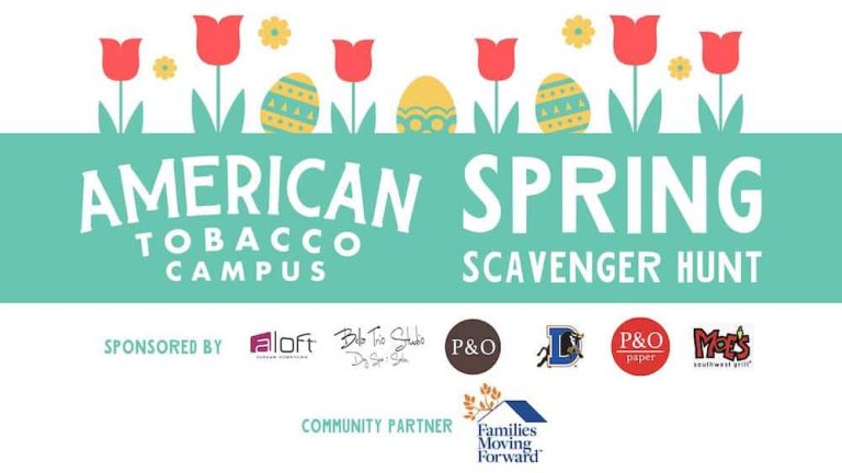 Spring Scavenger Hunt at American Tobacco Campus - Triangle on the Cheap