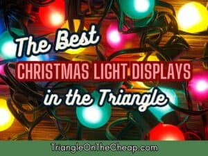 Tour the Best Christmas Lights in the Triangle - a list and map ...