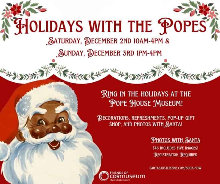 Holidays with the Popes - visit with Santa at the Pope House Museum ...