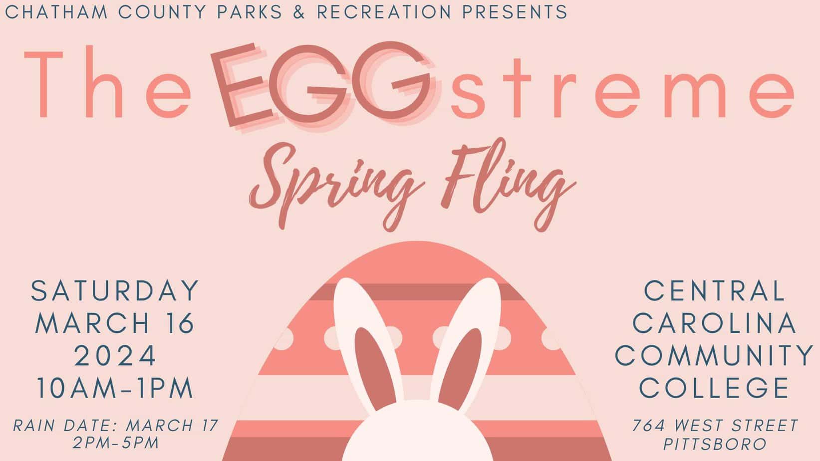 EGGstreme Spring Fling with Chatham County Parks and Recreation ...