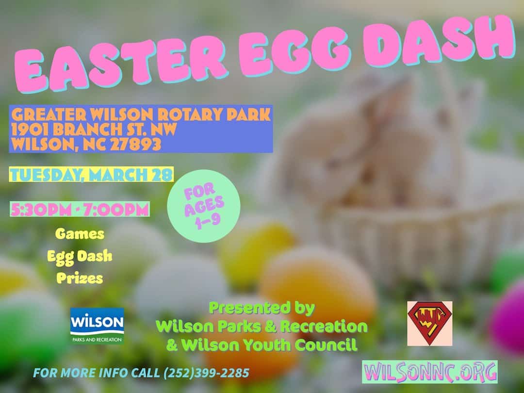 Easter Egg Dash in Wilson March 28 - Triangle on the Cheap
