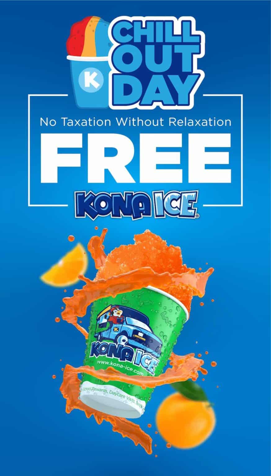 Chill Out Day at Kona Ice - Free Shaved Ice on Tax Day - Triangle on ...