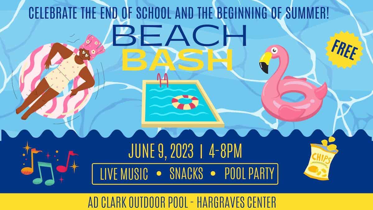 Beach Bash at A.D. Clark Outdoor Pool in Chapel Hill - Triangle on the Cheap