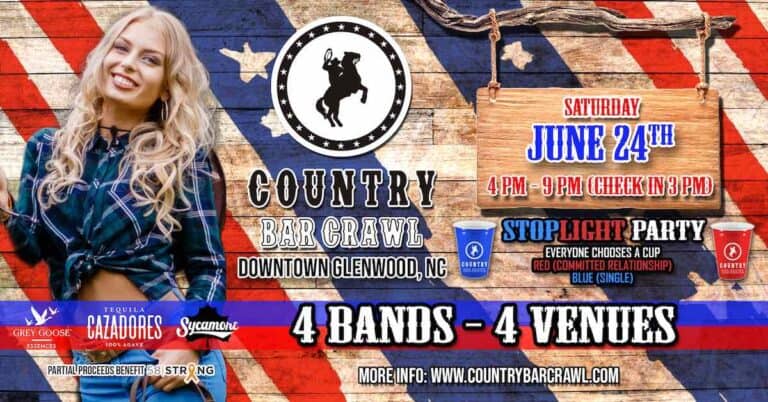 Country Bar Crawl in Raleigh - Triangle on the Cheap