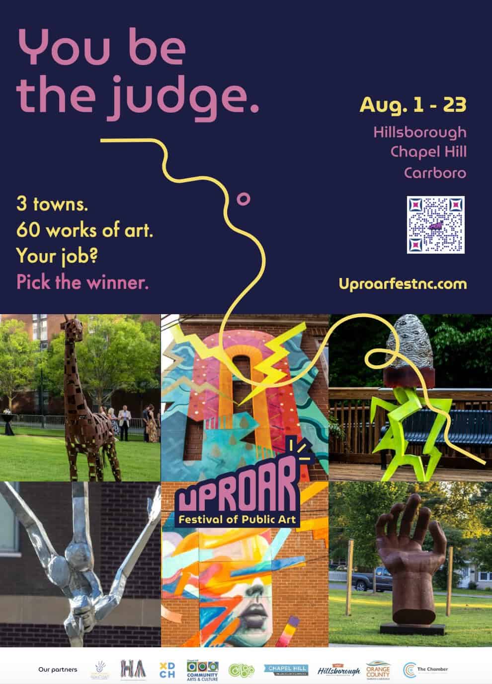 Uproar Festival of Public Art - explore art in Orange County, NC ...