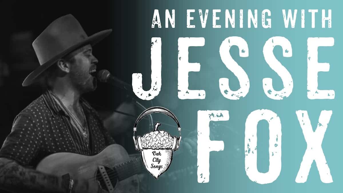 Oak City Songs Presents An Evening with Jesse Fox at The Creative Cup in Zebulon - Triangle on ...