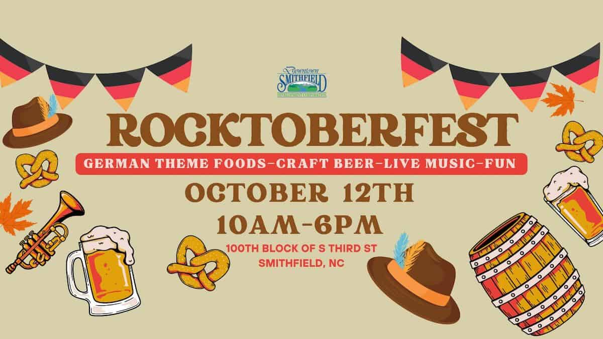 Smithfield Rocktoberfest October 12 - Triangle on the Cheap