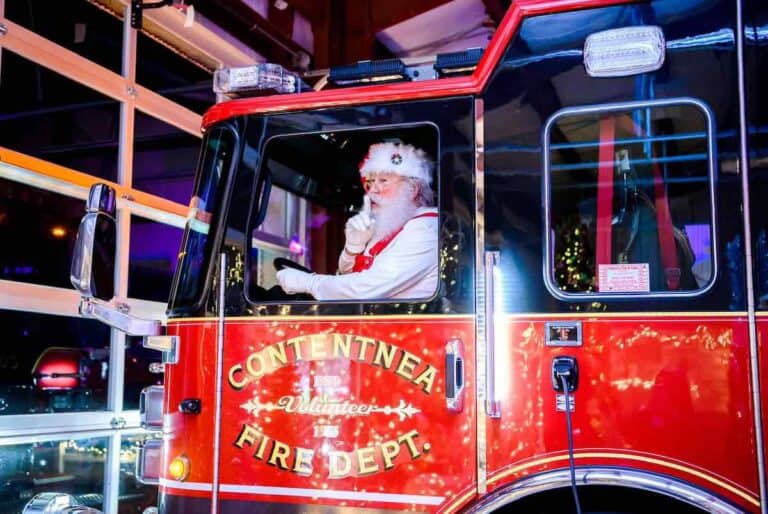 Contentnea Fire Department's Christmas Light Display in Wilson - open ...