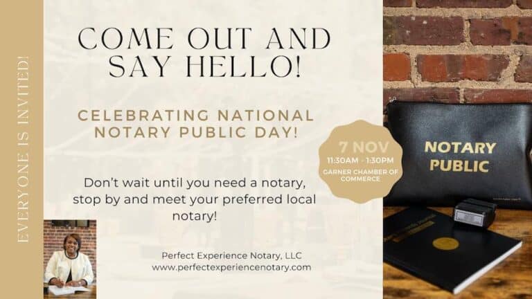 Get your documents notarized for free at National Notary Public Day ...