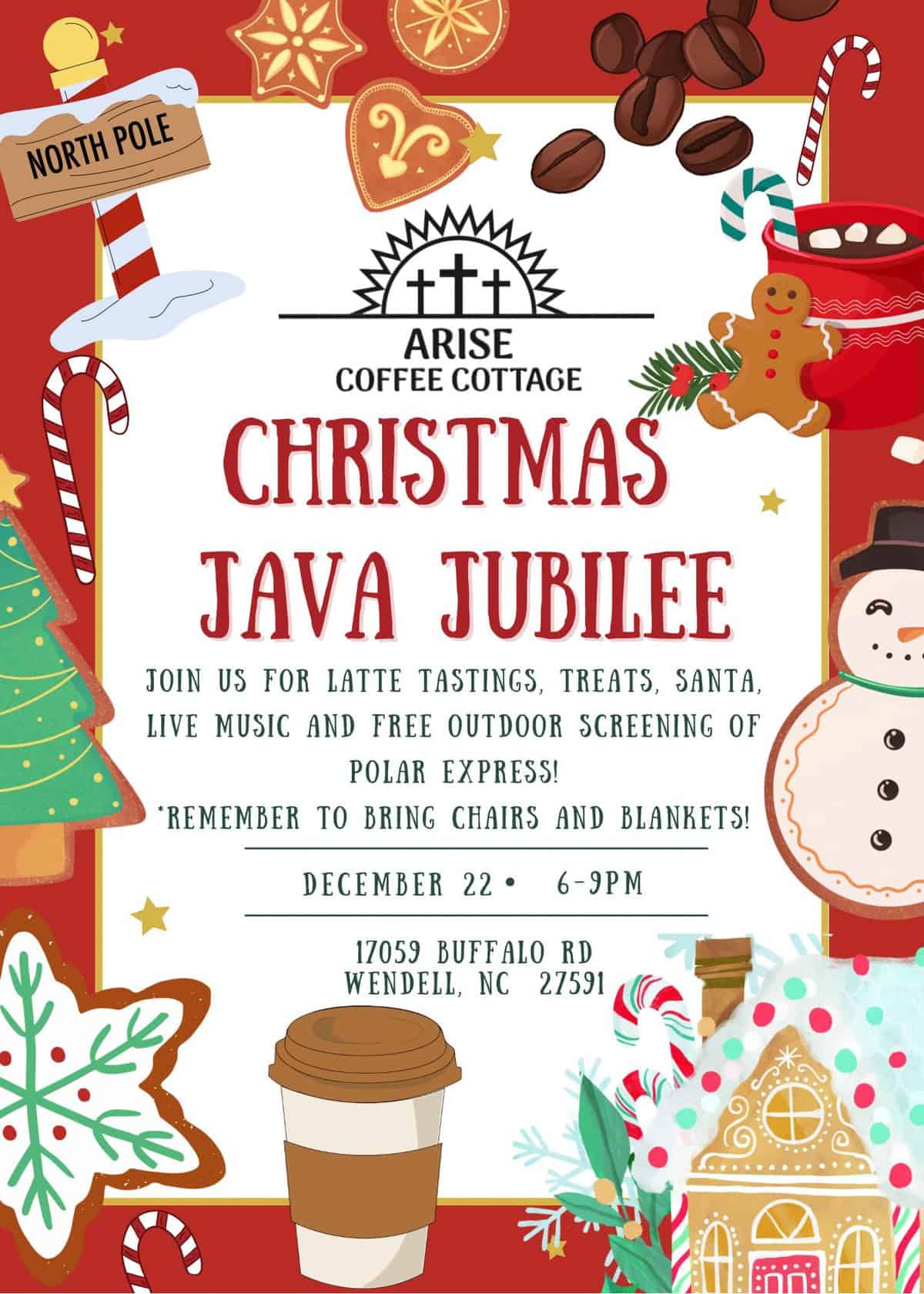 Christmas Java Jubilee in Wendell - free pics with Santa, outdoor movie ...