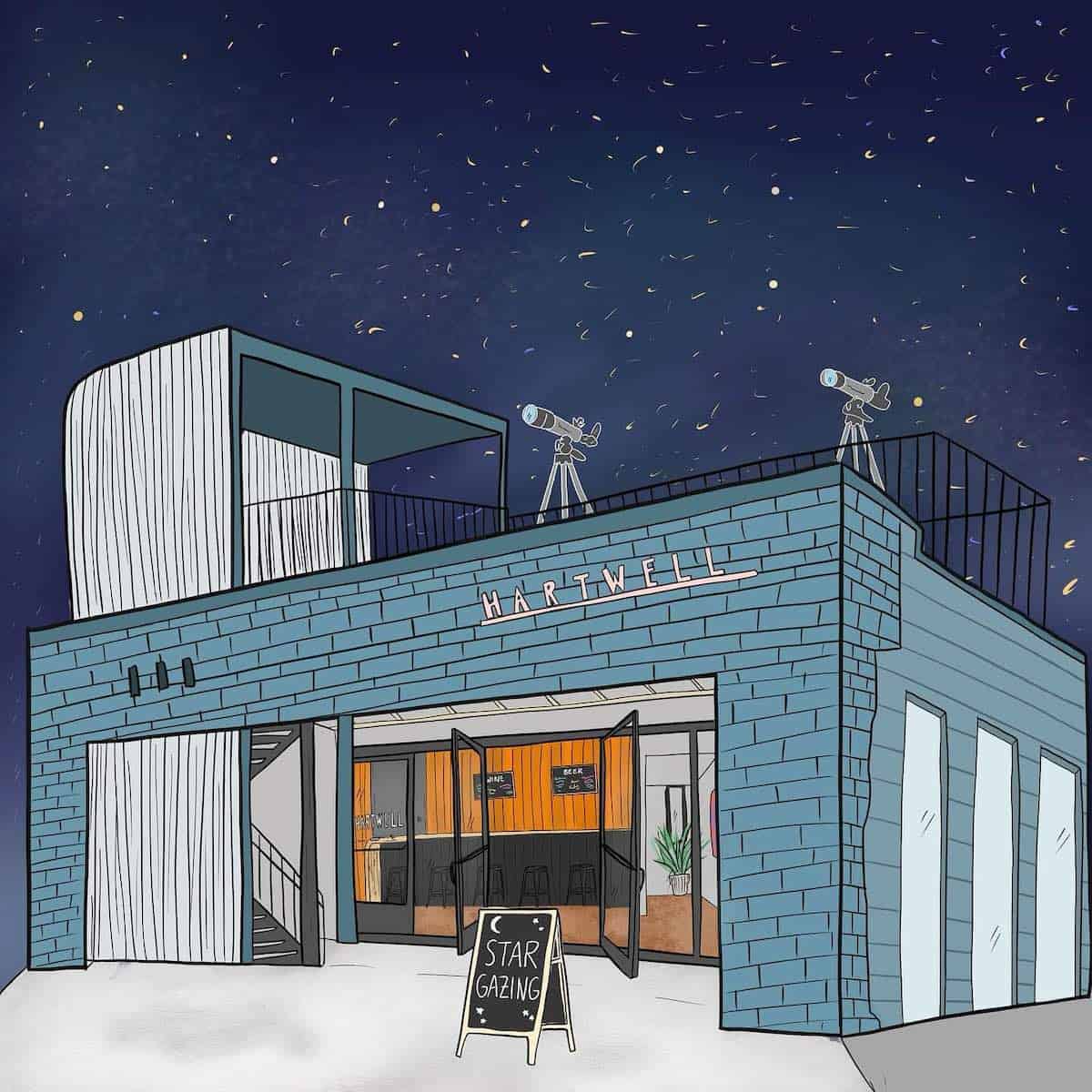 Stargazing from Hartwell Rooftop Dec 14 - Geminid Meteor Shower ...