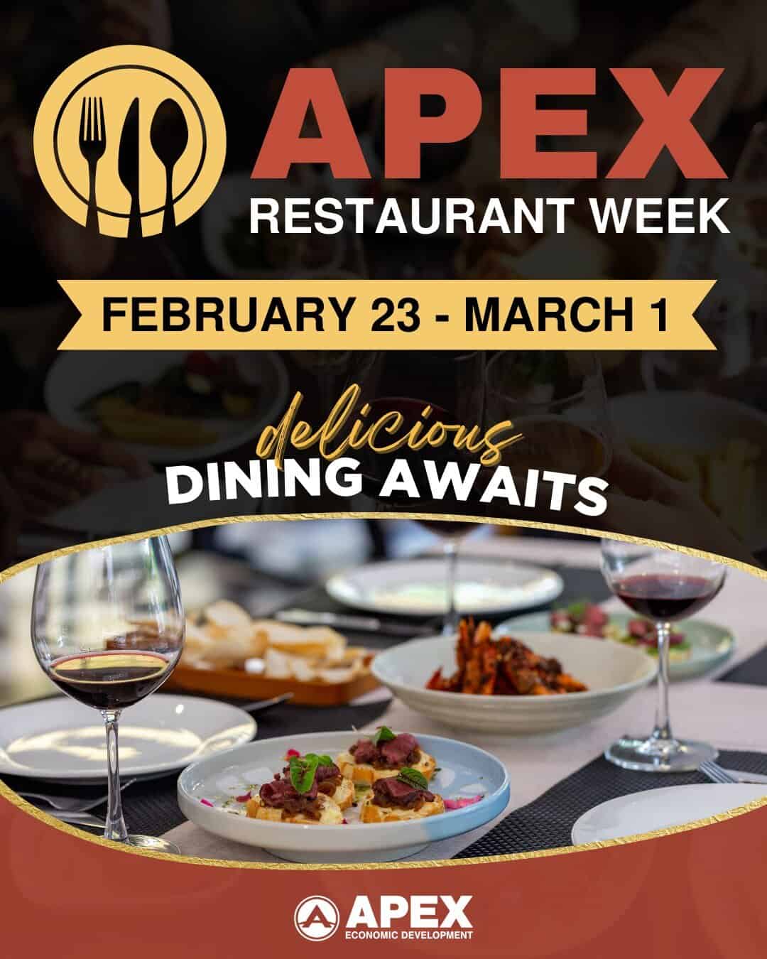 Apex Restaurant Week Feb. 23 to March 1 - Triangle on the Cheap