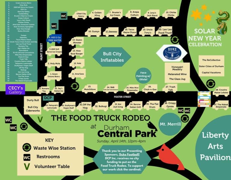 Durham Central Park Spring Food Truck Rodeo Features Lao Solar New Year ...