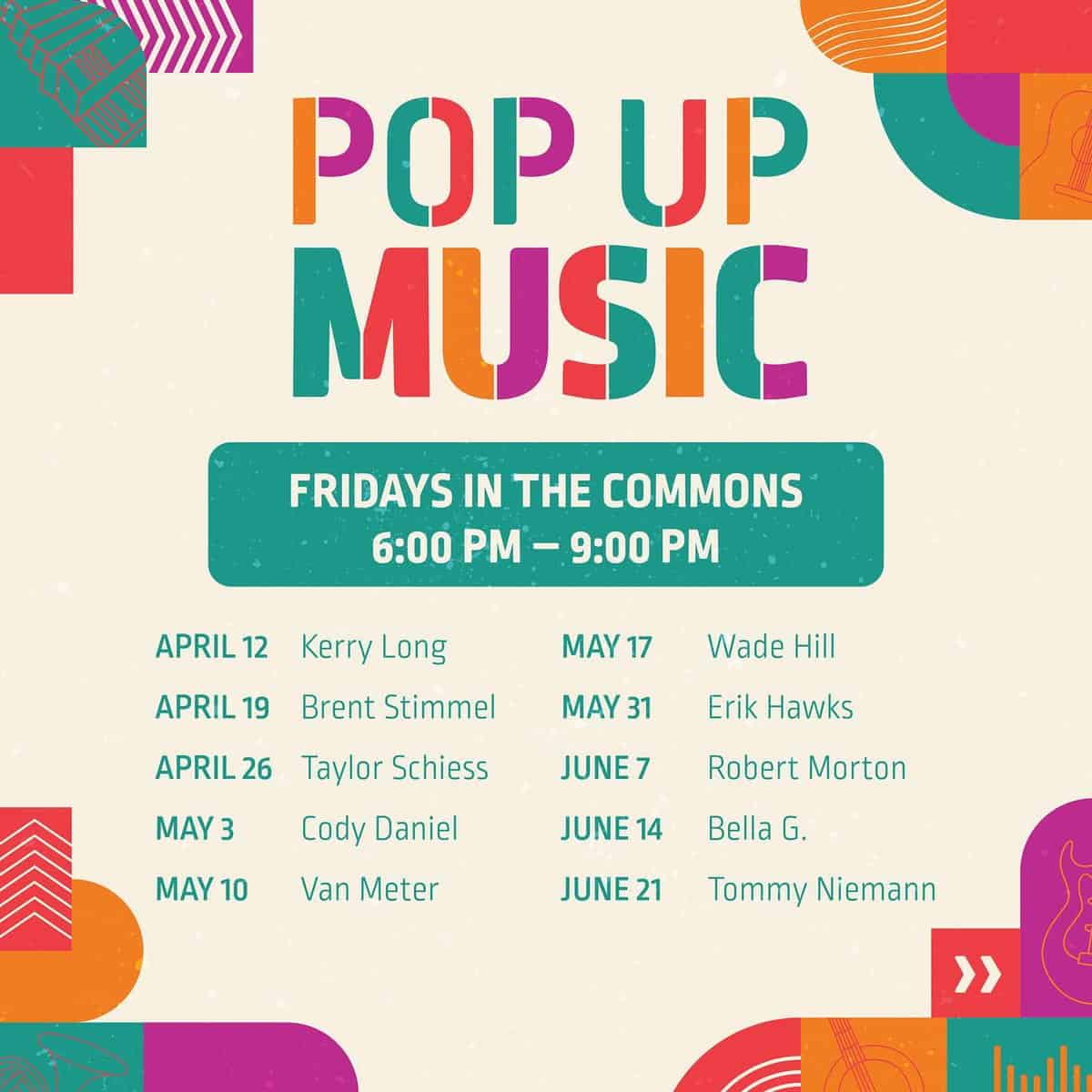 New Pop Up Music Series at North Hills - Triangle on the Cheap