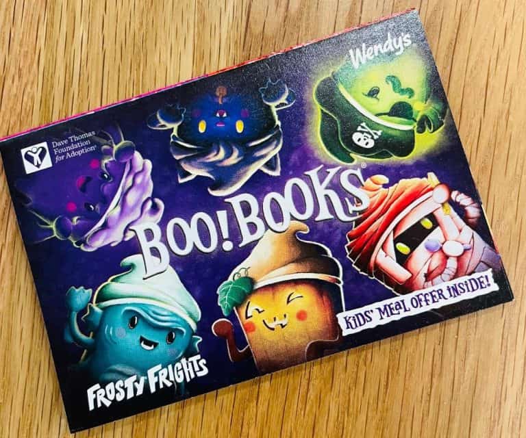 Wendy's Boo Books: 5 Jr. Frosty coupons for $1 total - Triangle on the ...