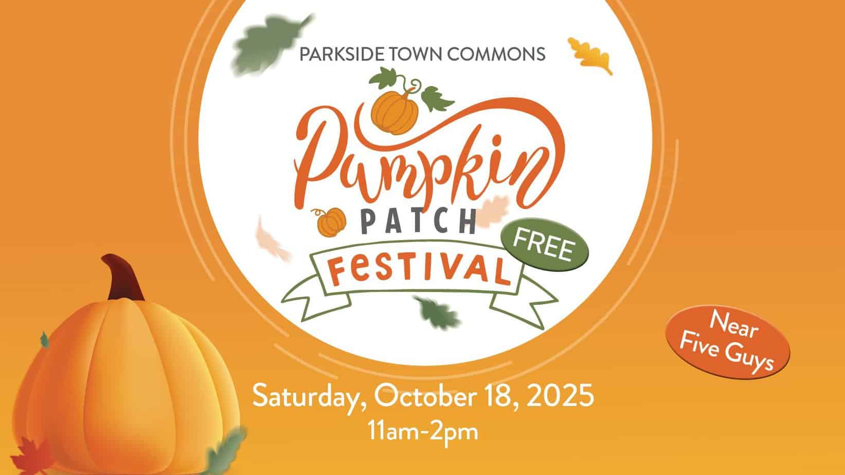 Free fall festival at Parkside Town Commons, with pumpkin patch ...