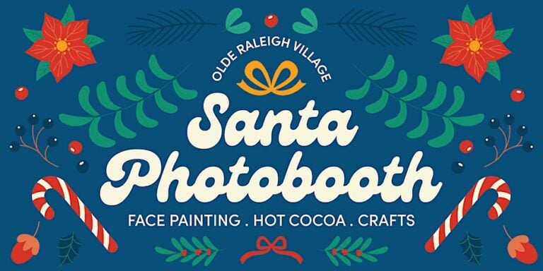 Free Santa Photos at Olde Raleigh Village Dec. 8 - Triangle on the Cheap
