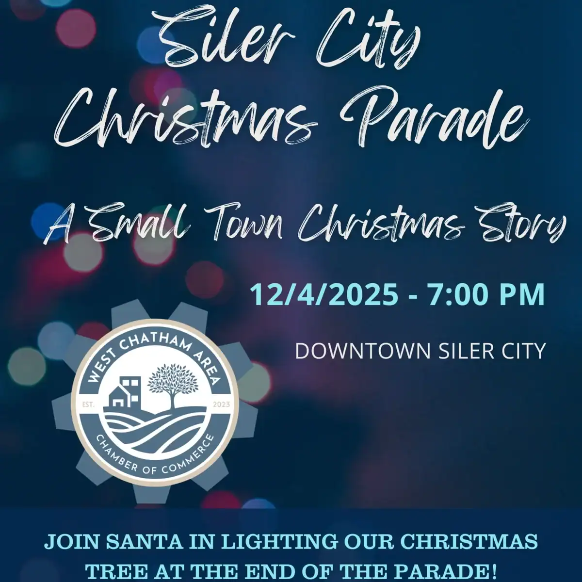 Siler City Christmas Parade Dec 4 - Triangle on the Cheap