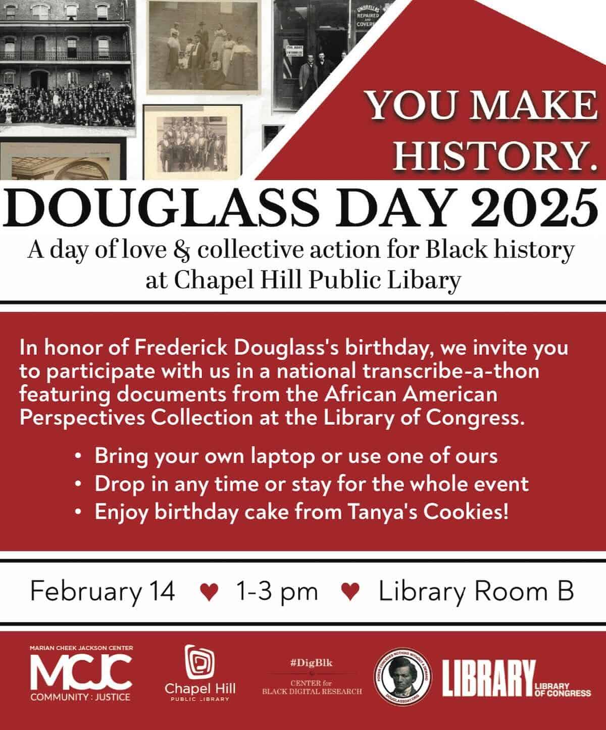 Frederick Douglass Day Transcribe-a-thon in Chapel Hill - Triangle on ...