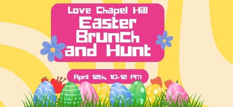 Free Easter Brunch and Egg Hunt in Chapel Hill April 12 - Triangle on the Cheap