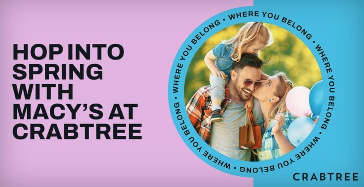 Hop Into Spring with Macy's at Crabtree - crafts, characters and ...