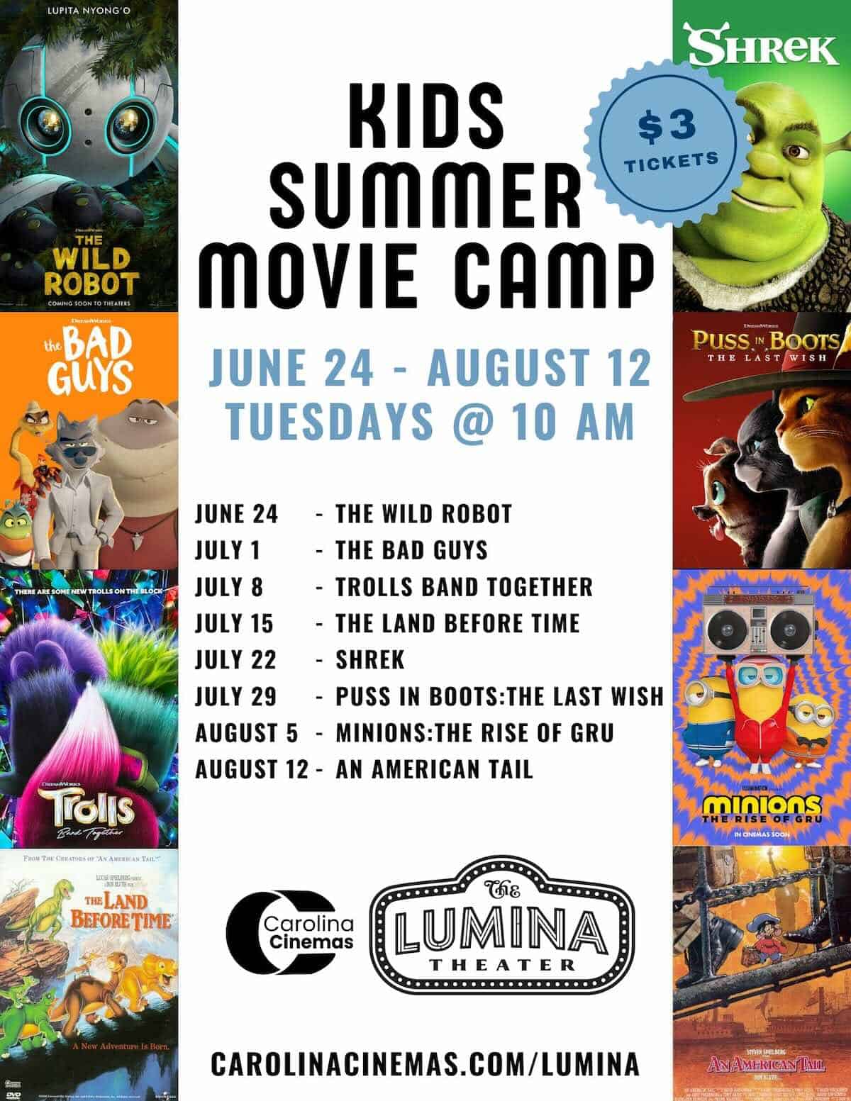 Free and Cheap Summer Movie Series for Kids in the Triangle - Triangle ...