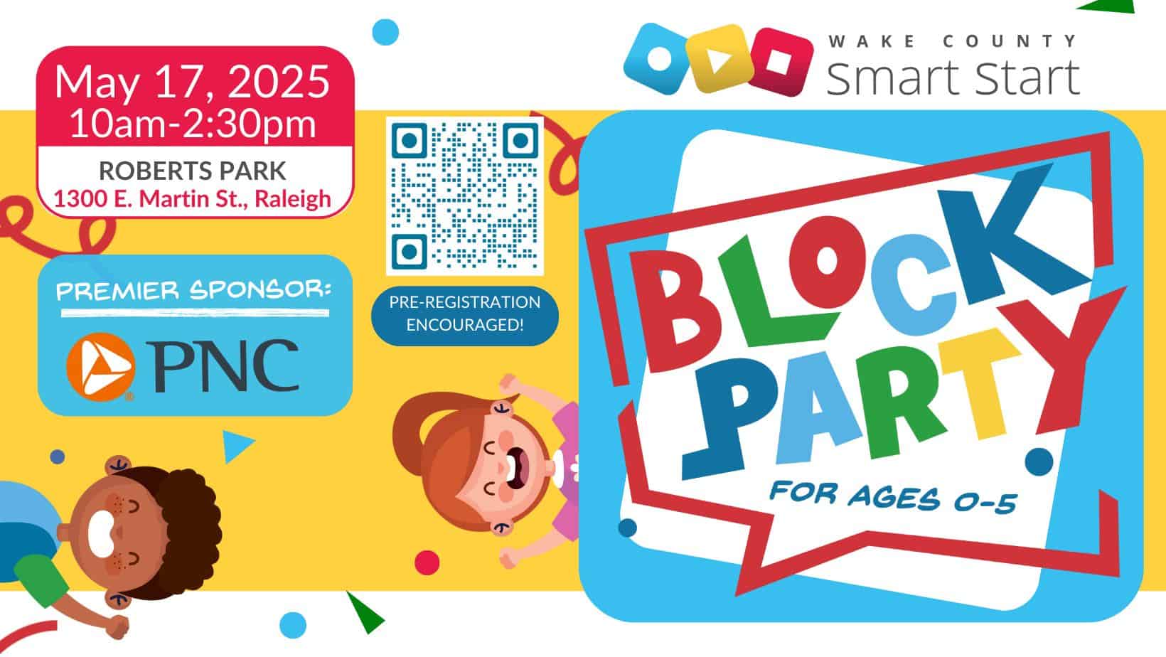 Wake County Smart Start Block Party May 17 - includes food and diaper ...