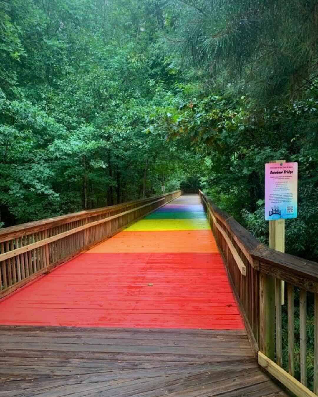 Apex now has a Rainbow Bridge to honor pets who have passed away ...