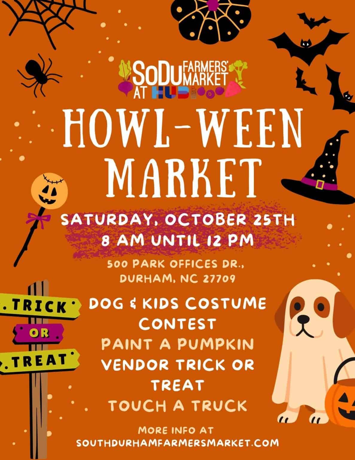 Howl-Ween Market at South Durham Farmers' Market Oct. 25: Costume ...