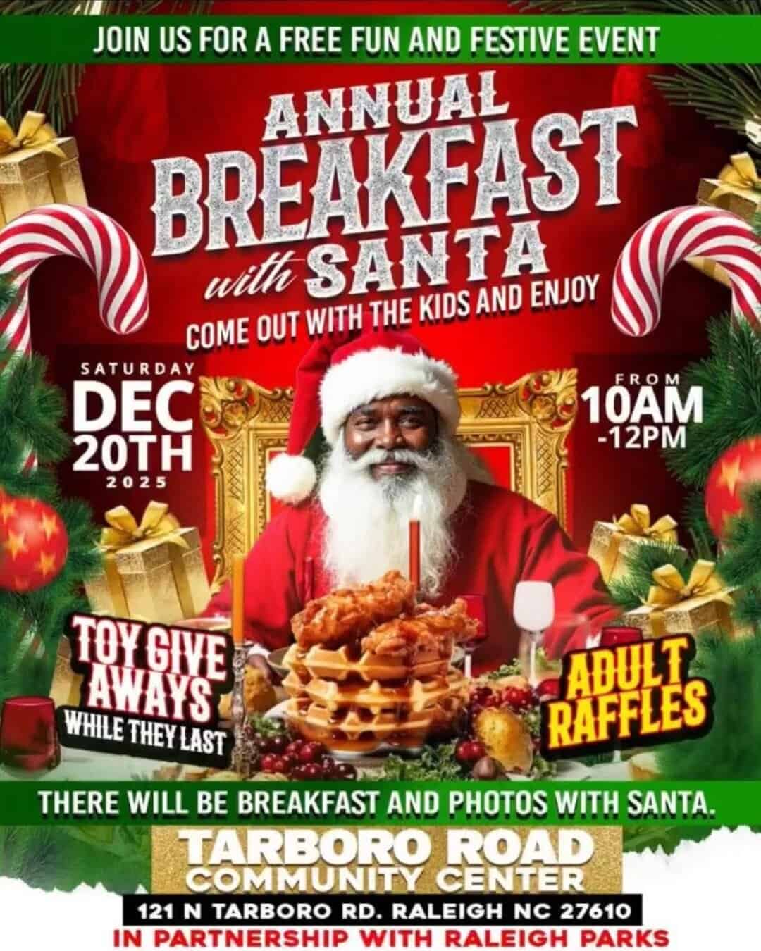 Holiday Toy Giveaways with Raleigh Parks - Triangle on the Cheap