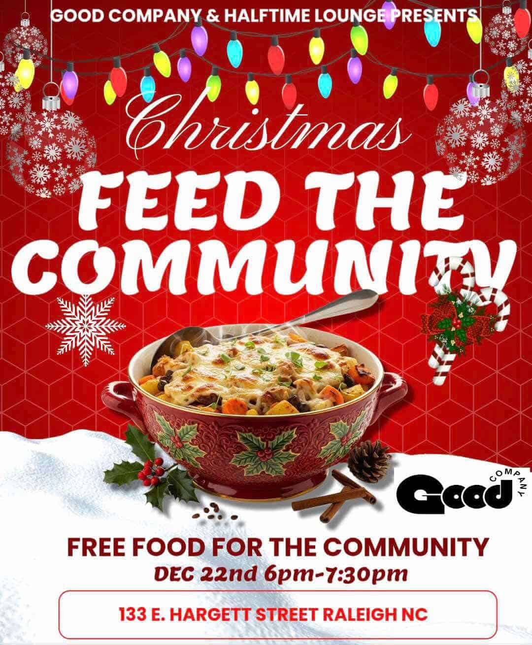 Halftime Lounge offering a free dinner Dec. 22 - Triangle on the Cheap