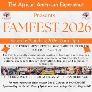 FamFest 2026: Celebration of African American Family History March 14 ...