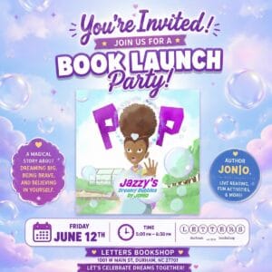 Book Launch Party: POP: Jazzy's Dreamy Bubbles - Triangle on the Cheap