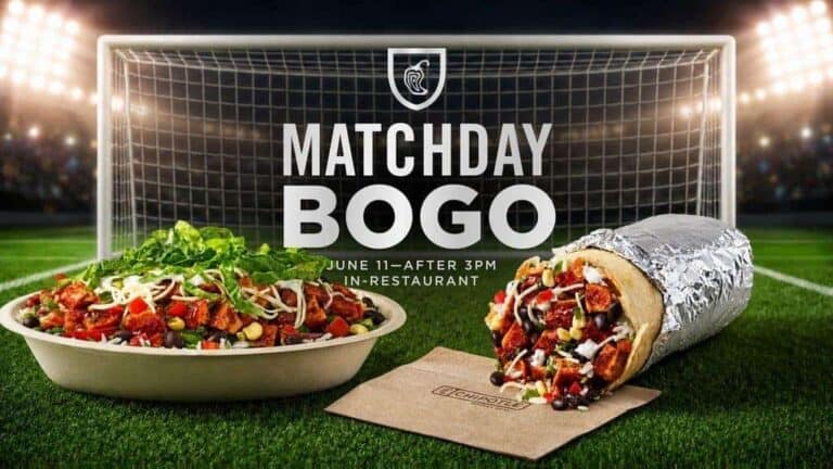 Chipotle: Wear a soccer jersey for a BOGO deal on June 11 - Triangle on ...