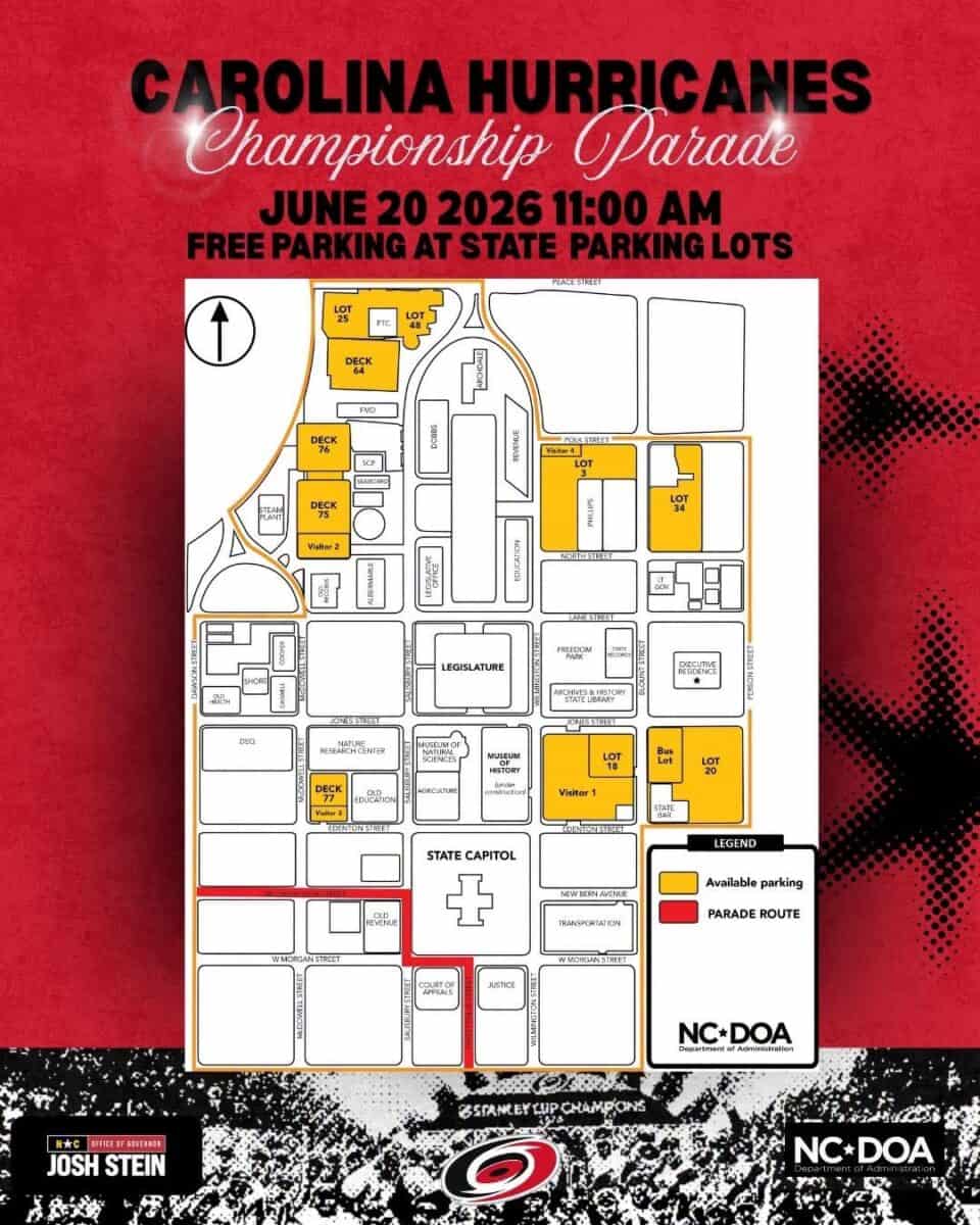 Carolina Hurricanes Stanley Cup Championship Parade and Rally ...